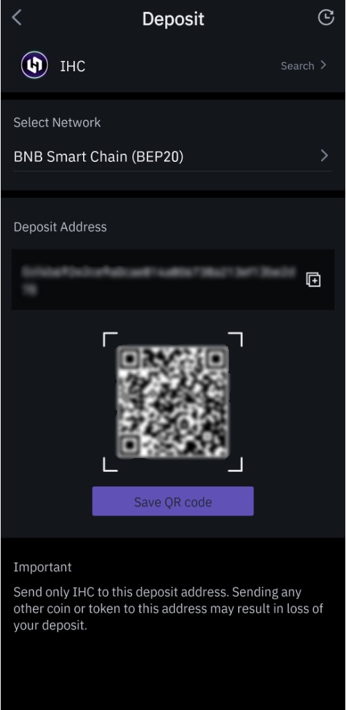 How to deposit cryptocurrency | X-Meta Application – X-Meta Support Center